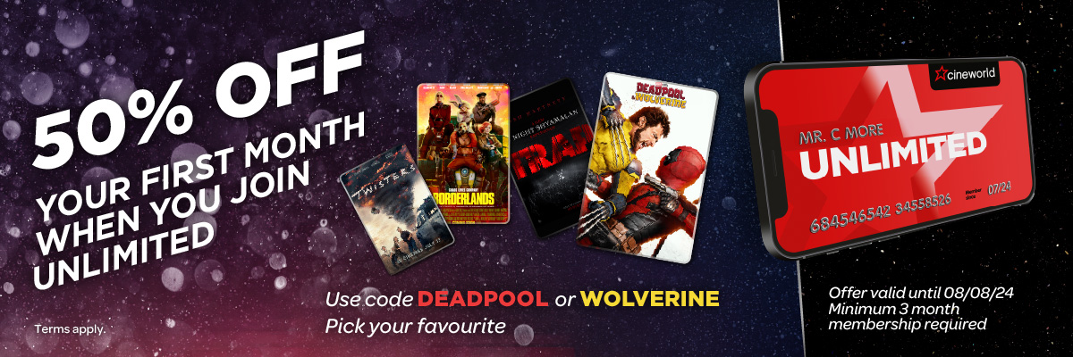 Unlimited Cinema Memberships | Cineworld